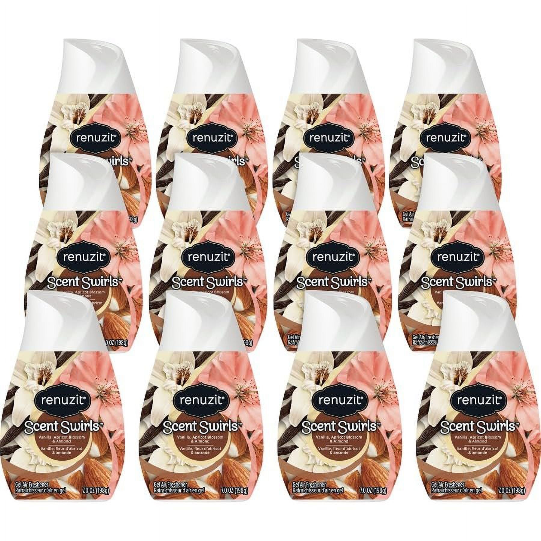 Renuzit Gel Solid Air Freshener Cone Vanilla Apricot Blossom Almond ...