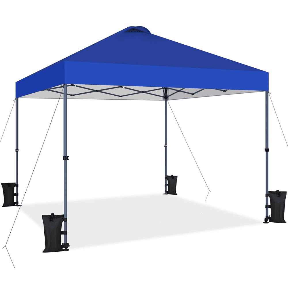 Renwick 10x10 Ft Instant Pop Up Canopy with One Push To Lock Setup ...