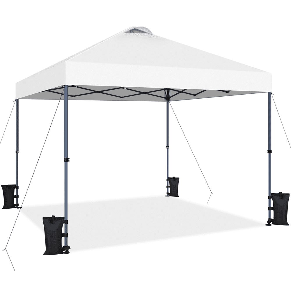 Renwick 10x10 Ft Instant Pop Up Canopy with One Push To Lock Setup ...