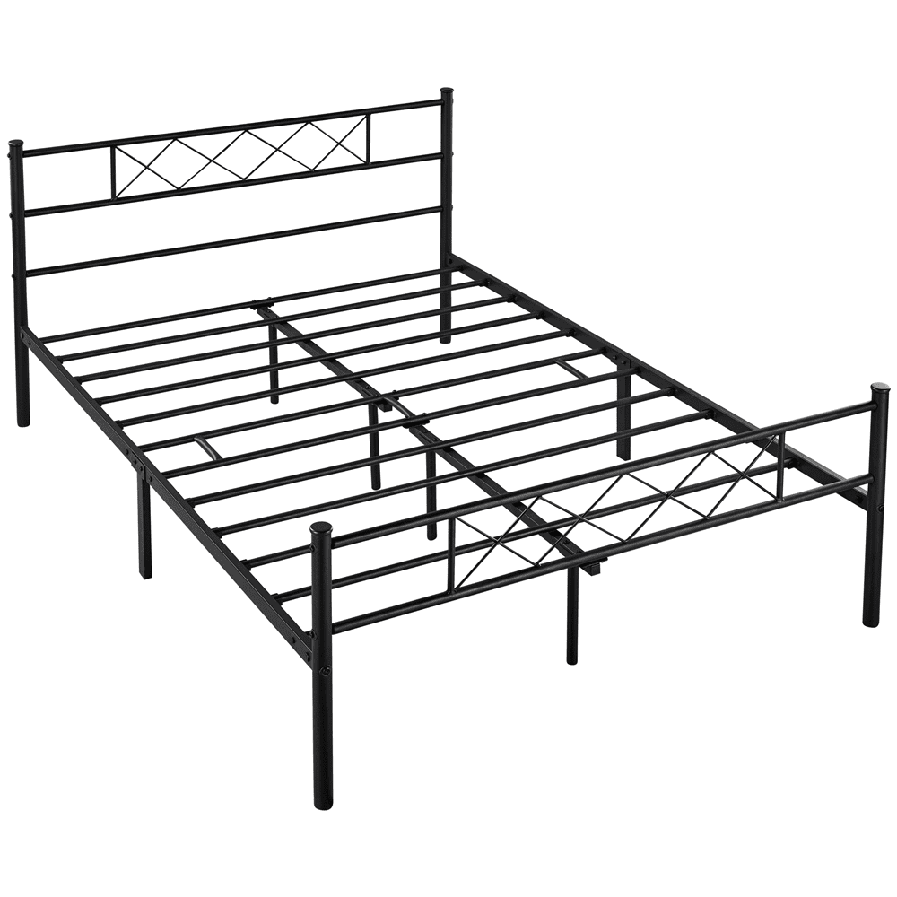 Renwick x-Design Metal Platform Full Bed, Black, Adult - Walmart.com