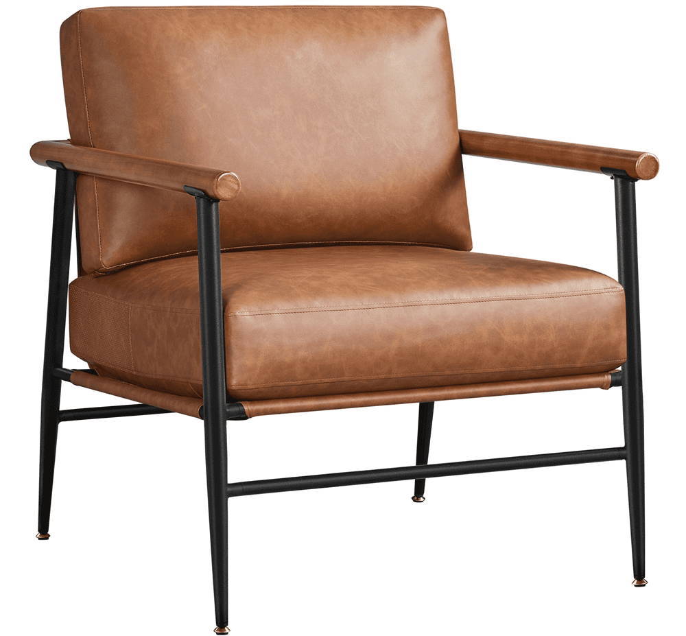 Renwick Mid-century Modern Upholstered Accent Chair for Living Room ...