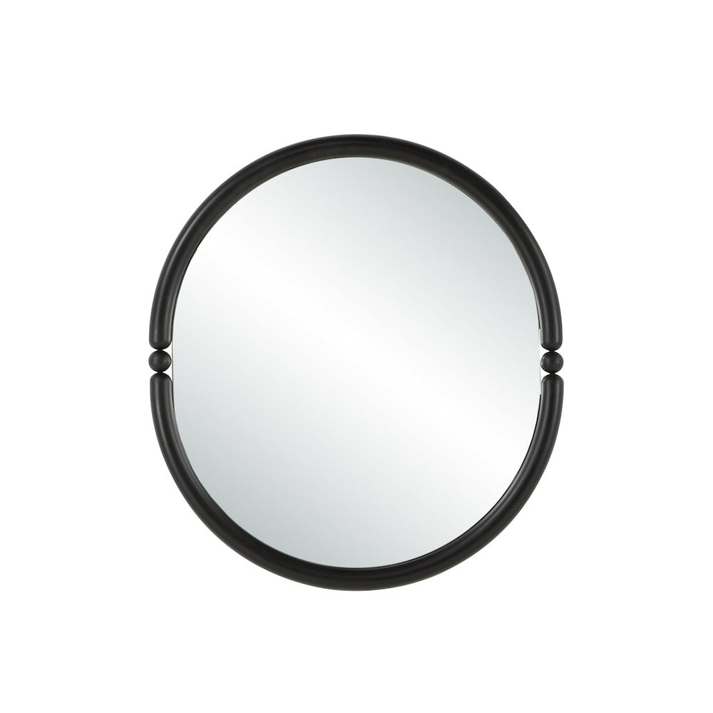 Renwil Ditto 40" H x 36" W Wall Mirror, Black - Walmart.com