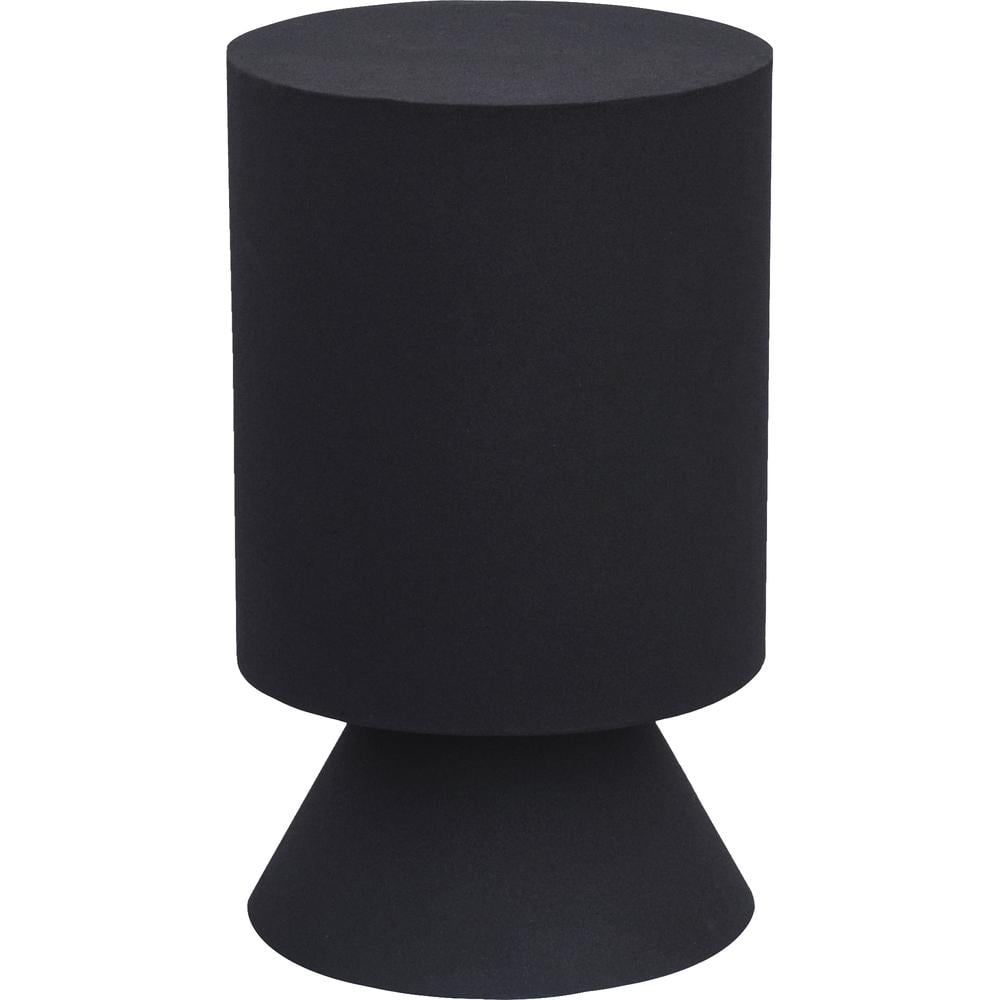 Renwil Oloria 16.5x12" Modern Metal Decorative End Table in Black ...