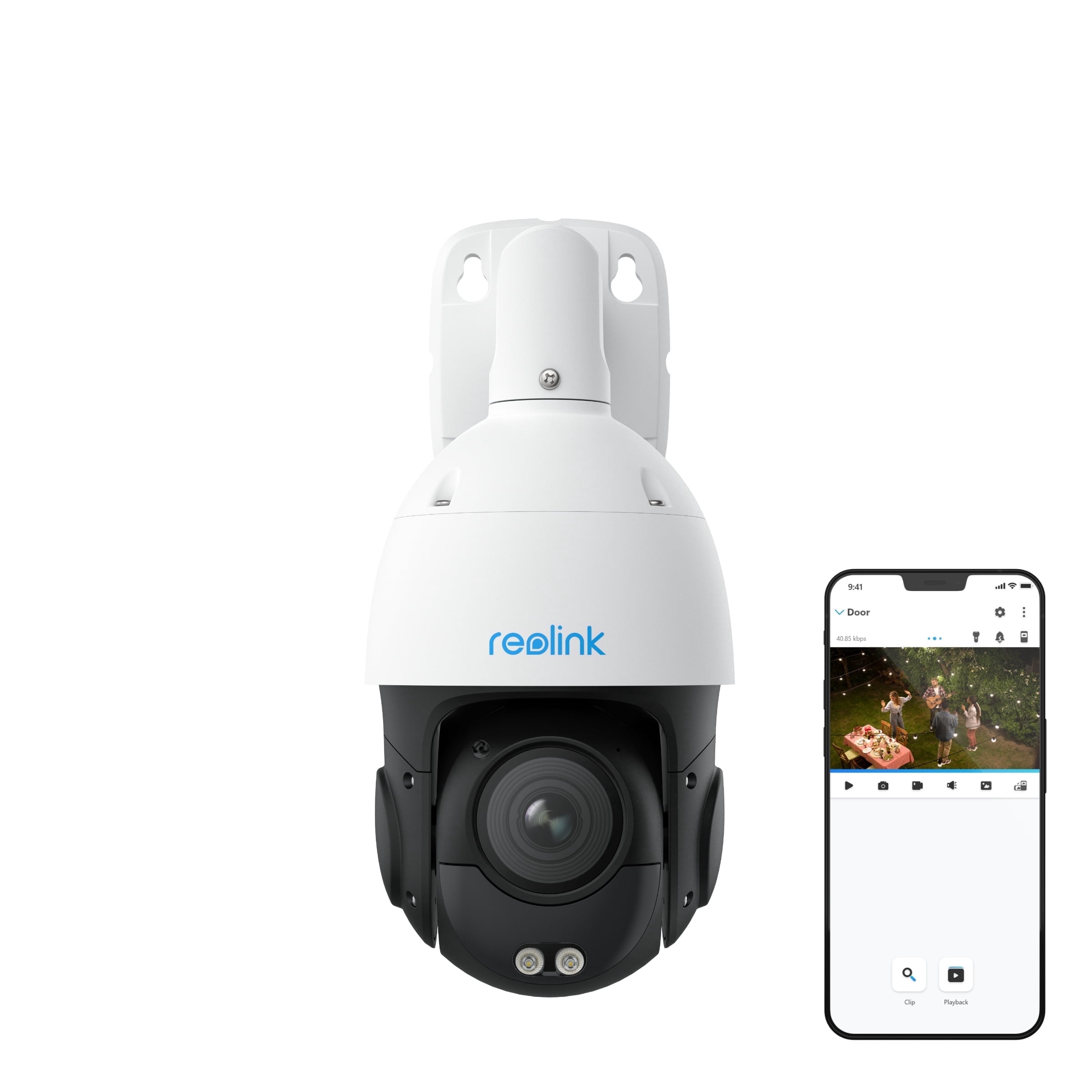 Reolink RLC-823S2 4K PoE Security Camera with Ultra HD 16X Optical Zoom ...