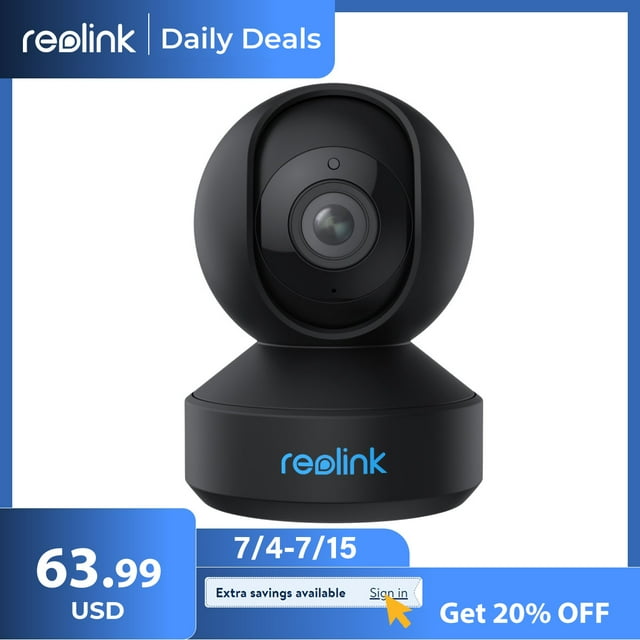 Reolink 5MP 2.4/5G WiFi Indoor Security Camera PTZ with Auto Tracking ...