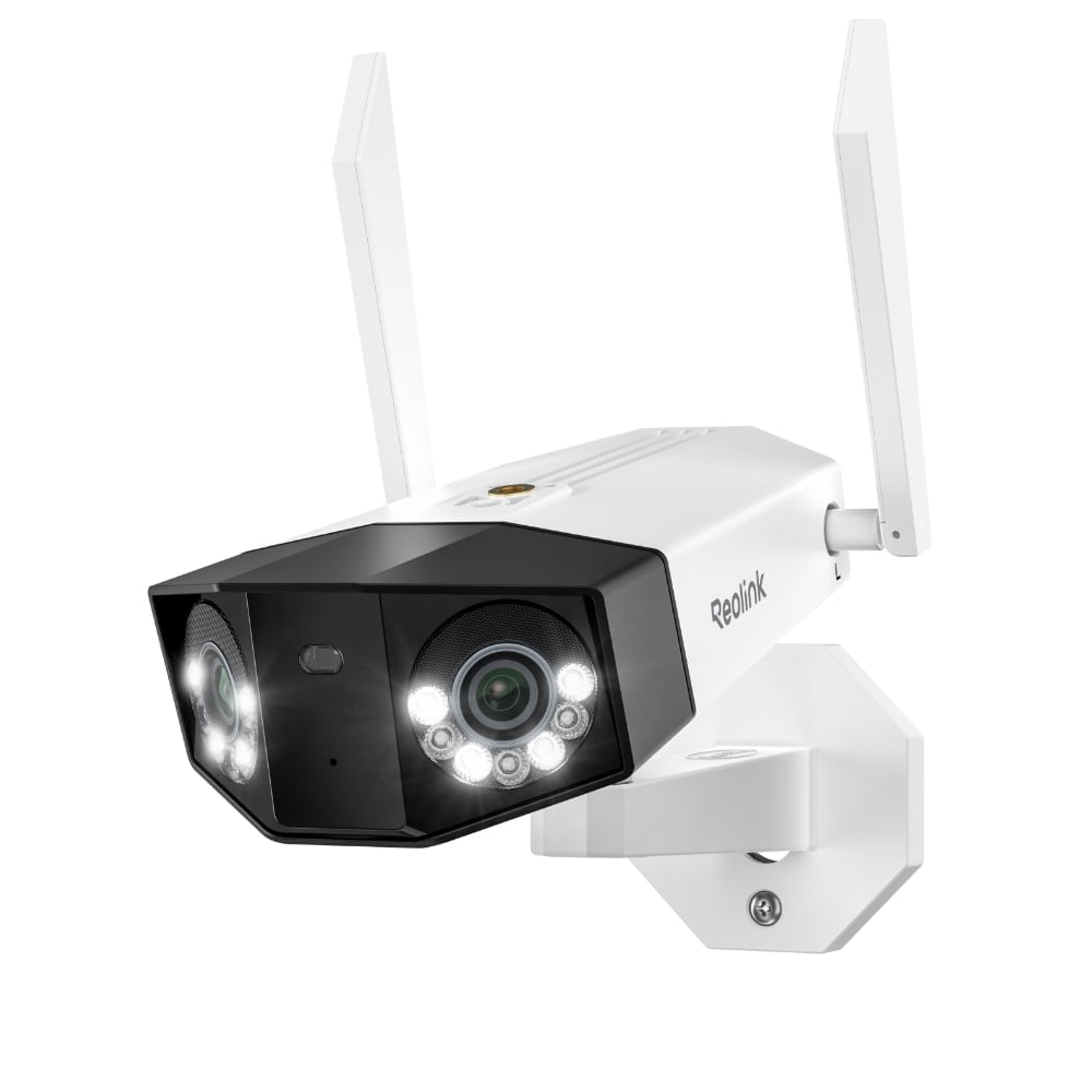 Reolink Duo 3 WiFi 16MP Wifi 6 Plug-in Camera with 180° Panorama,Motion ...