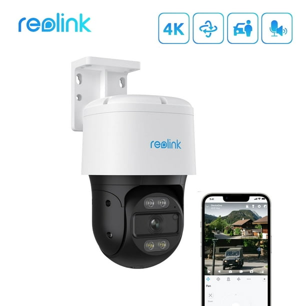 Reolink 830A 4K PTZ PoE Camera 8MP Outdoor Spotlight IP Security Camera ...