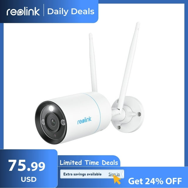 Free Shipping! Reolink RLC-810WA WIFI 4K 8MP Security Camera, Dual Band ...