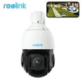 Reolink 4K PTZ Security Camera RLC-823A 16X, 360 Degree View, Outdoor Surveillance with Night ...