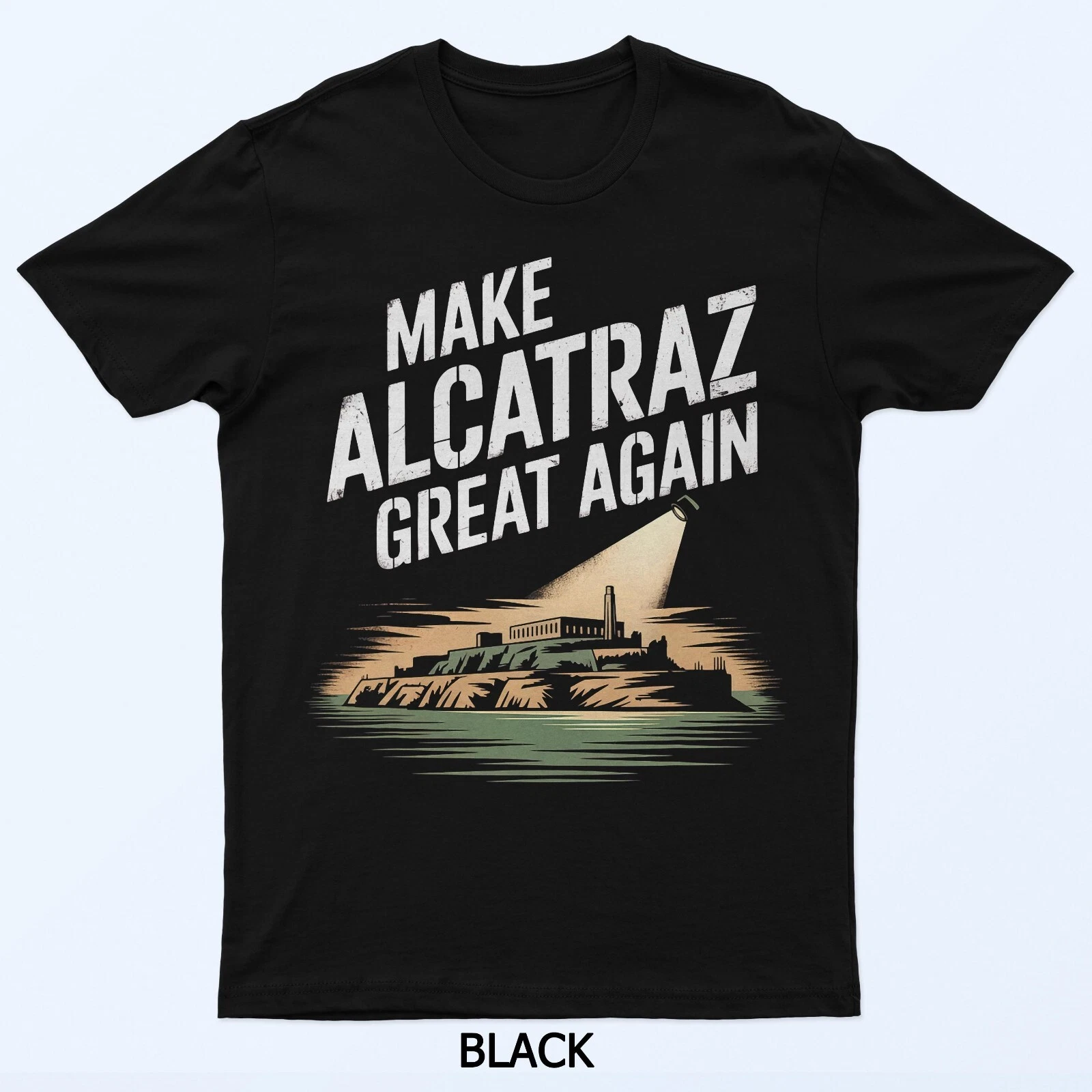 Reopen Alcatraz Funny Alcatraz 2025 T-Shirt - Walmart.com