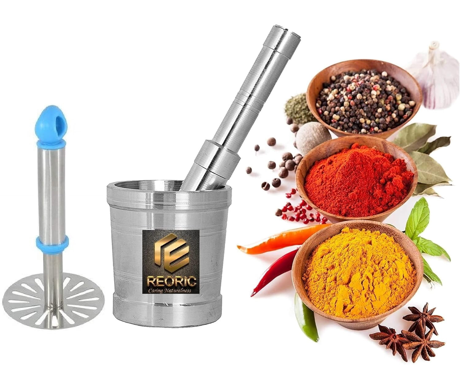 Reoric okhli musal Mortar Pestle Imam Dasta Kharal Khalbatta Okhli ...