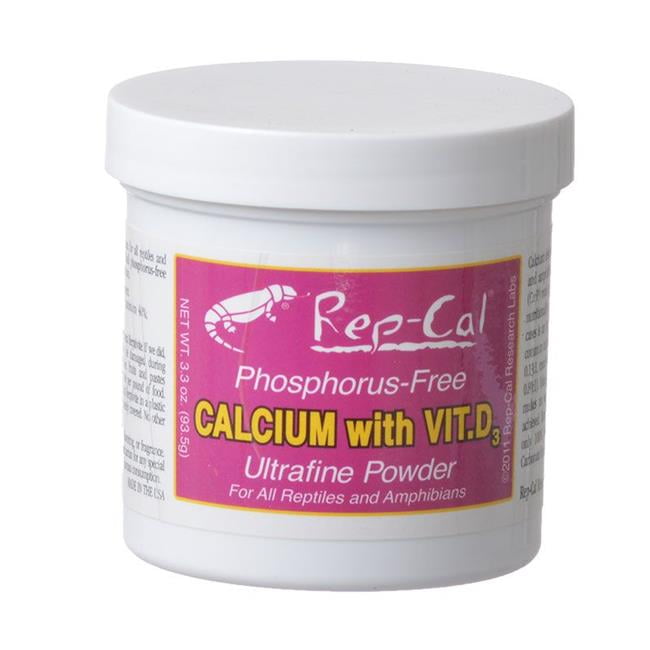 Rep-Cal 200 3.3 oz Phosphorus Ultrafine Powder Free Calcium with ...