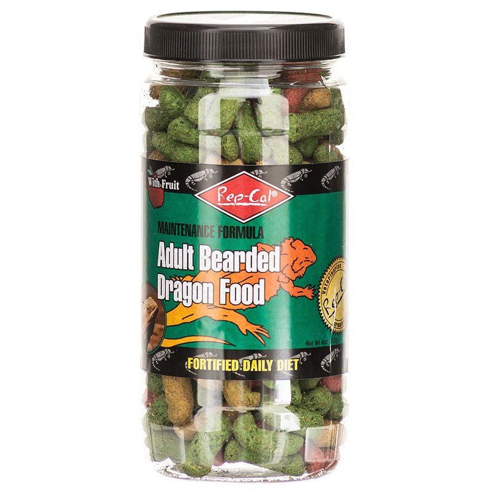 Rep Cal Bearded Dragon Food [Reptile, Foods Dry] 4 oz - Walmart.com