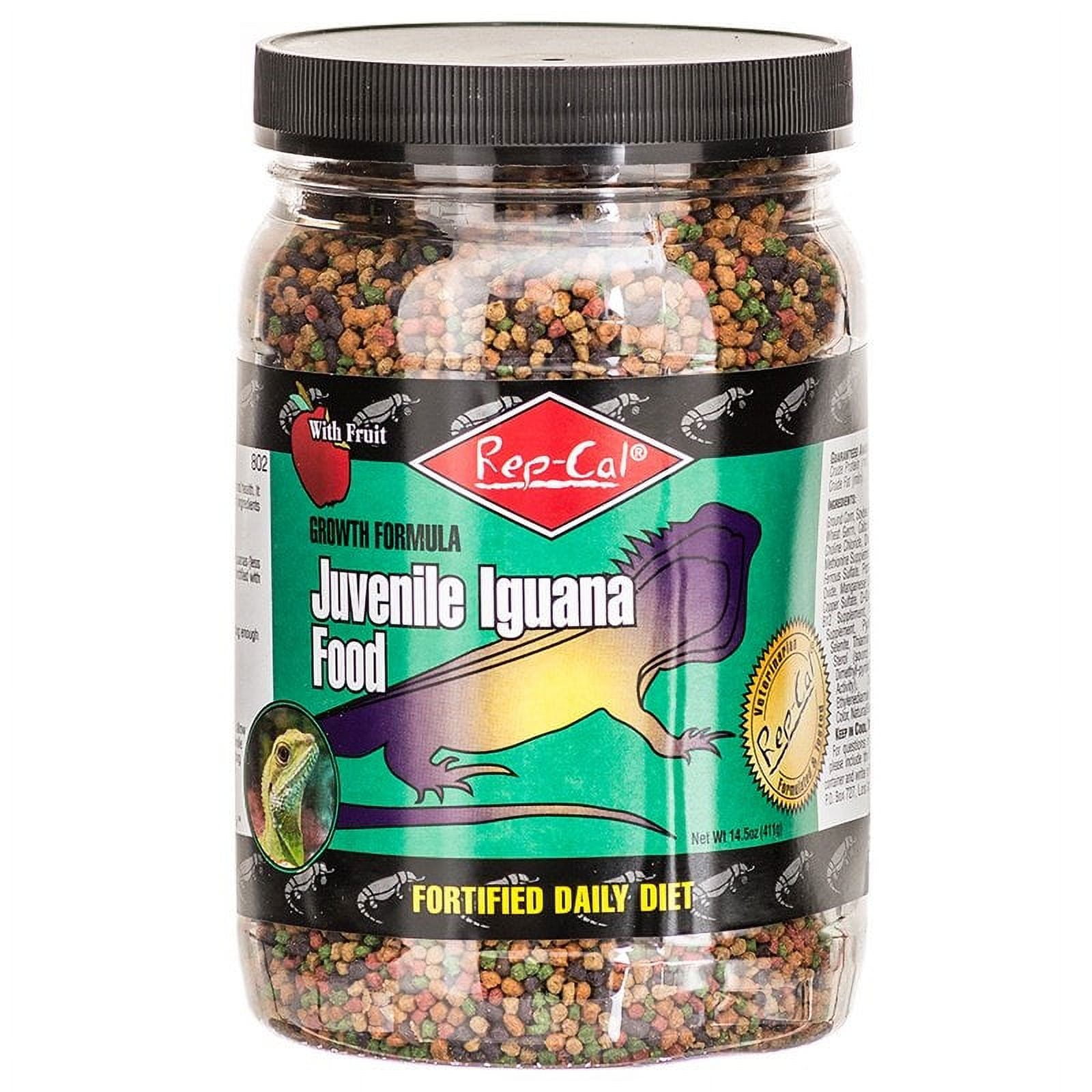 Rep Cal Growth Formula Juvenile Iguana Food - Walmart.com