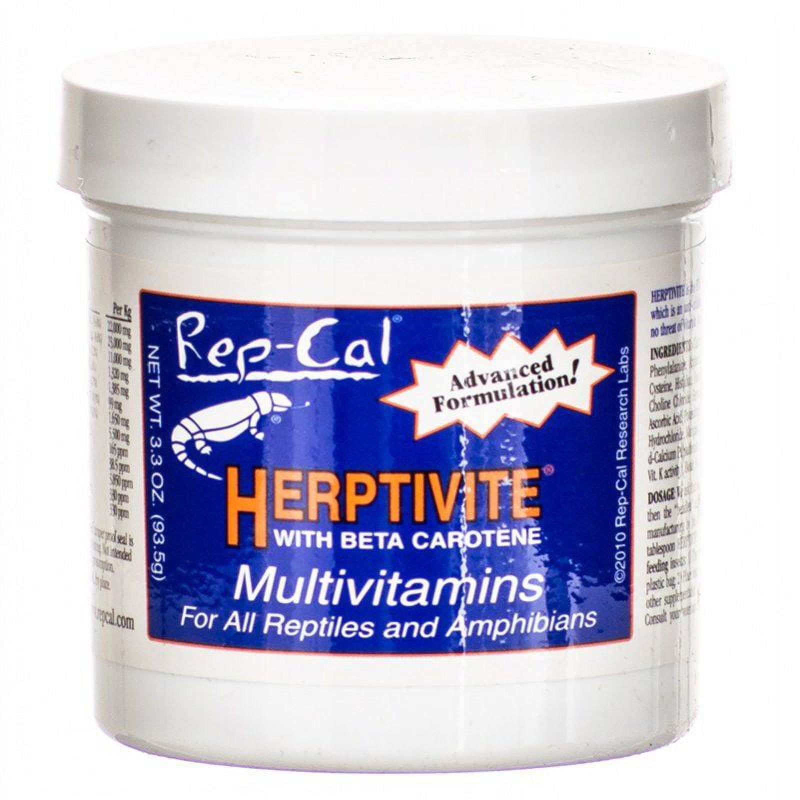 Rep Cal Herptivite with Beta Carotene Multivitamins [Reptile, Vitamins ...