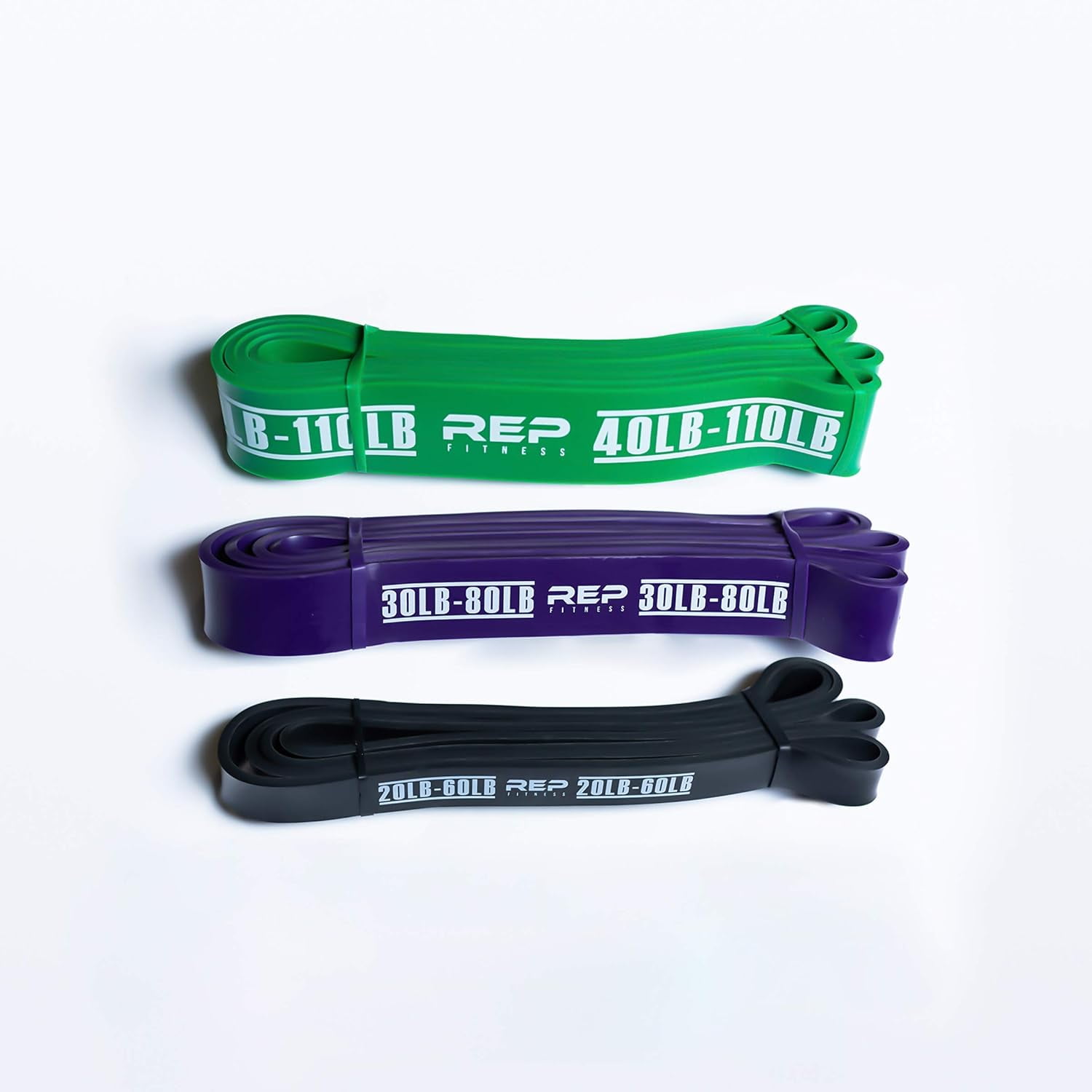 Rep Fitness Pull-Up Bands - Assisted Pullup and Resistance Stretch Bands for Strength and ...