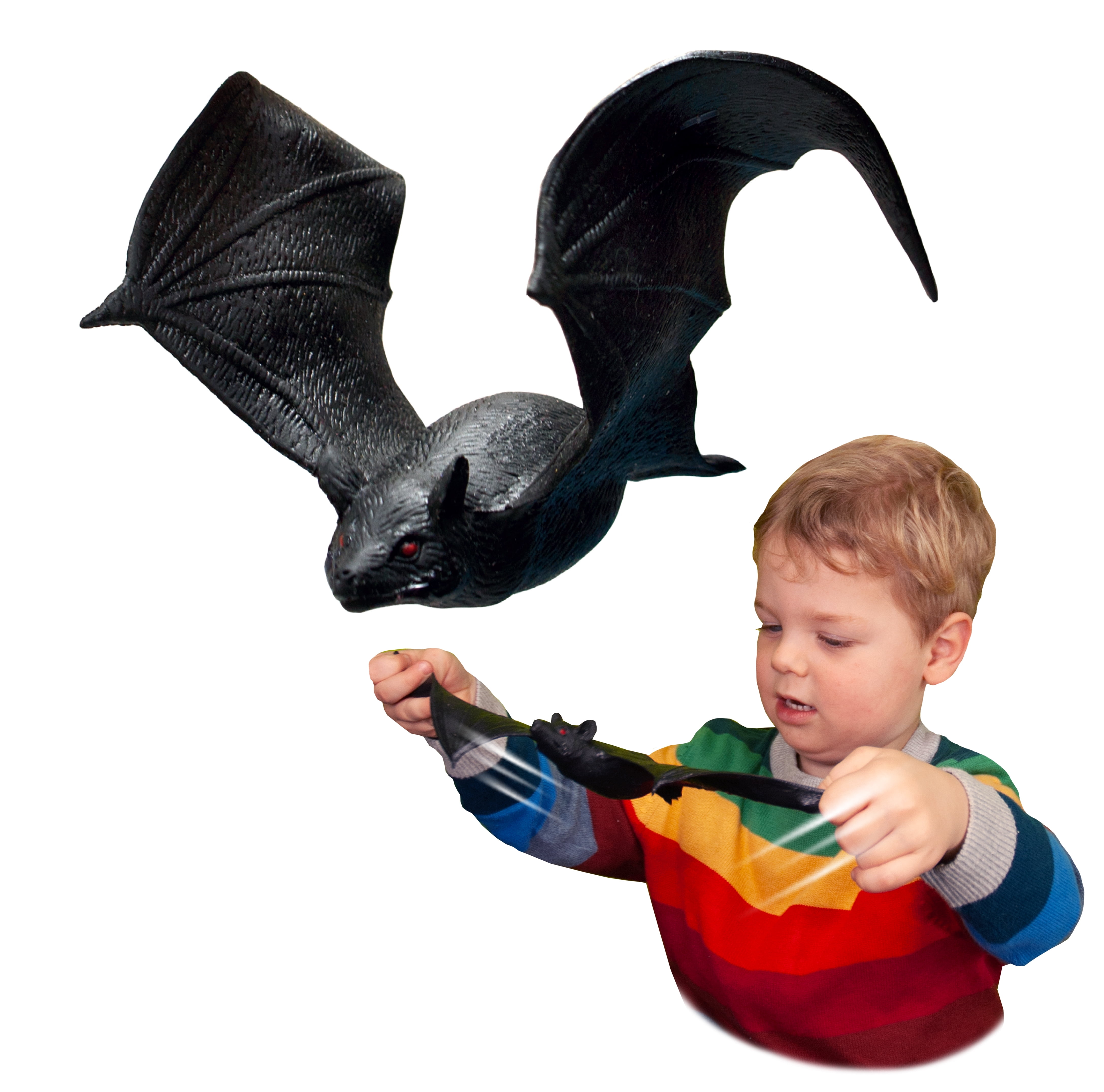 Rep Pals – Bat Stretchy Toy from Deluxebase Realistic Animal Replica ...