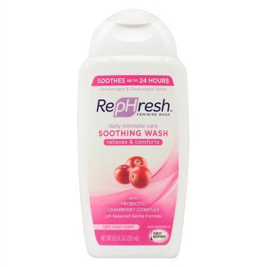RepHresh Feminine Wash Daily Intimate Care, Soothing Wash 8.5 oz ...
