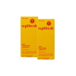 Rephresh Vaginal Gel with PH Balance and Applicators, 4ct Care Pack ...
