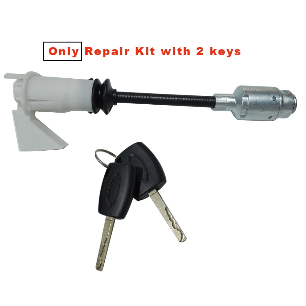 Repair Kit 2 Keys - Hood Lock Latch Repair Kit for Ford Focus MK2, Long ...