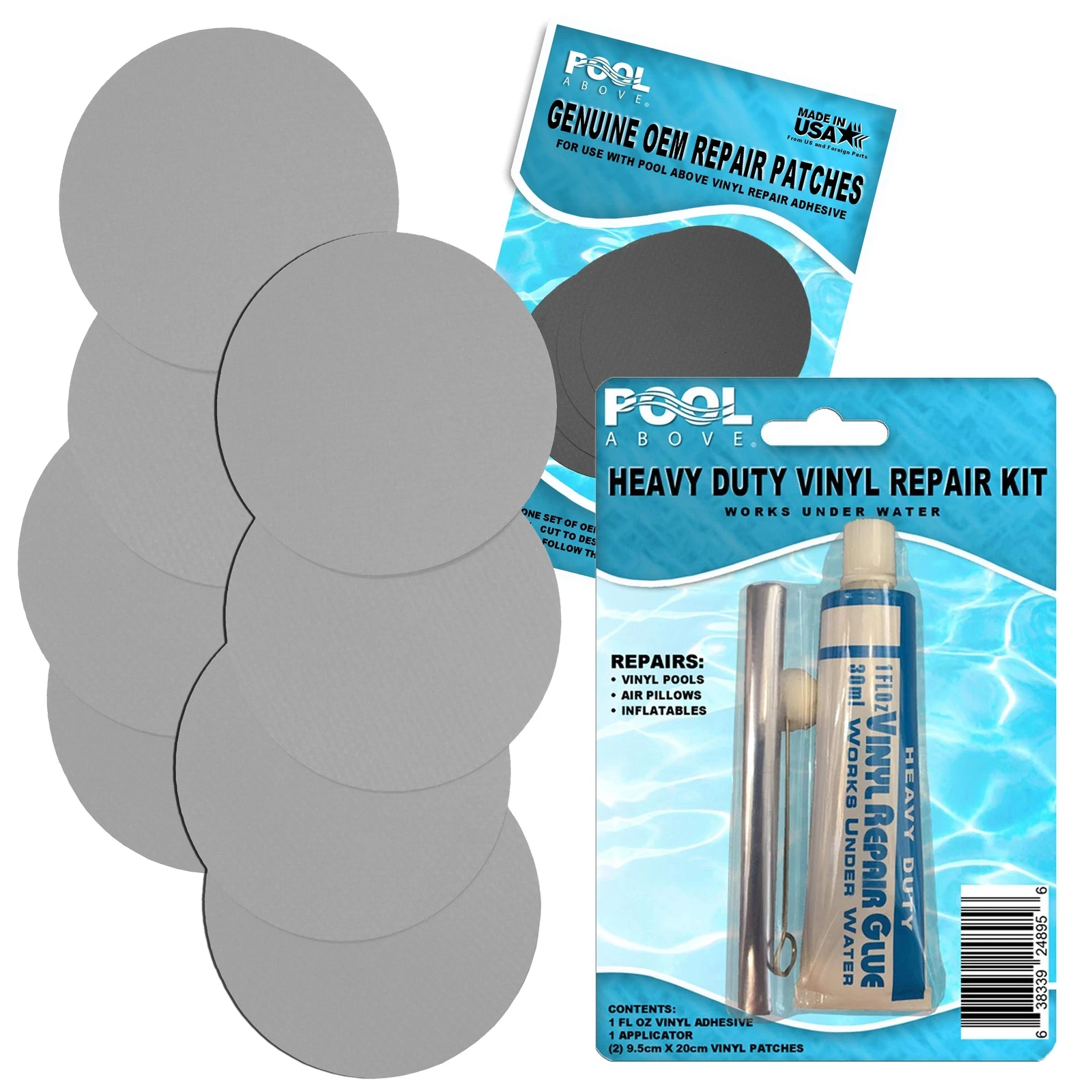 Repair Kit For Easy Set, Fast Set, Frame Set Pool Liner | Vinyl Patches ...