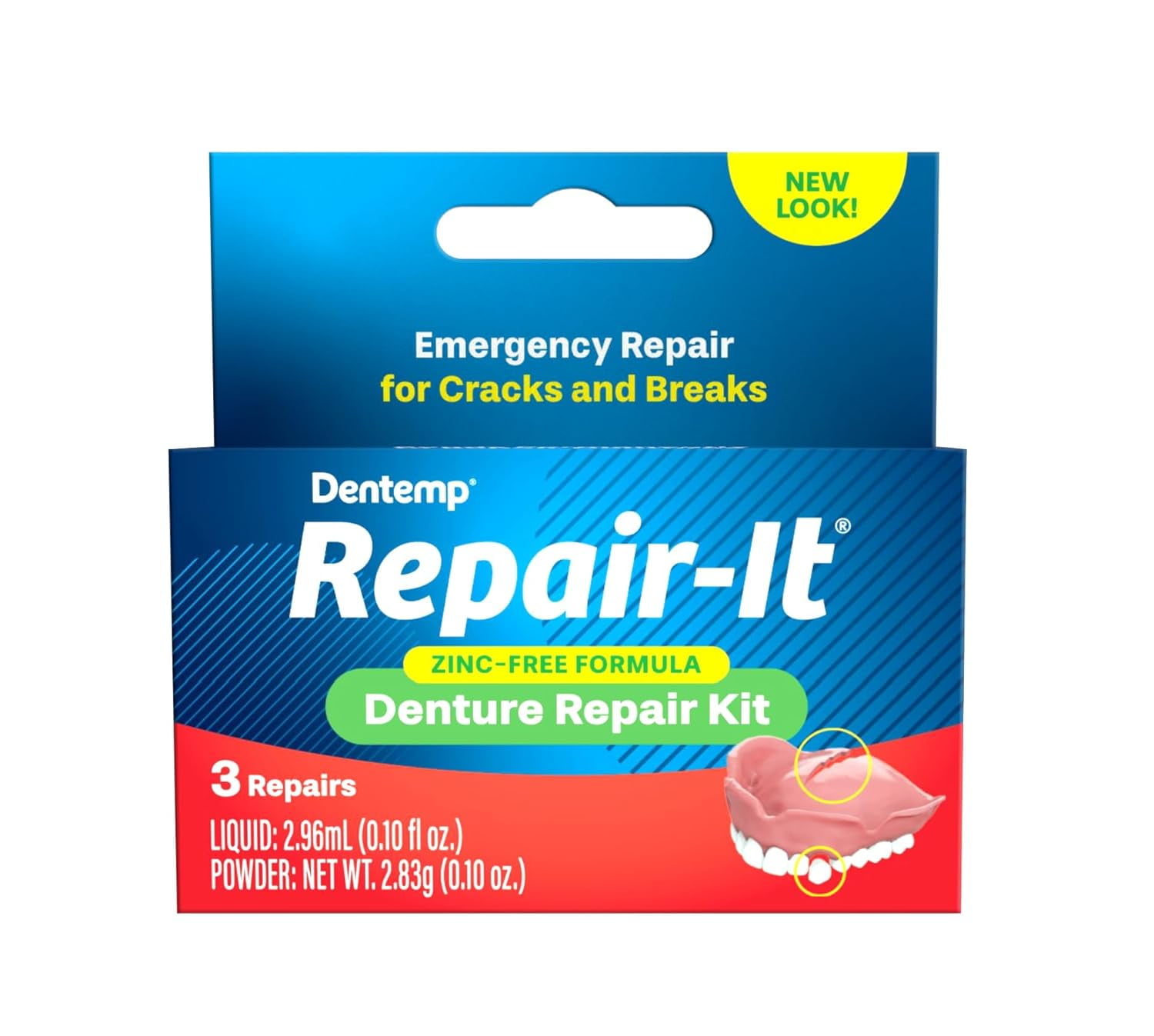 Repair Kit - Repair-It Advanced Formula Denture Repair Kit - Denture ...