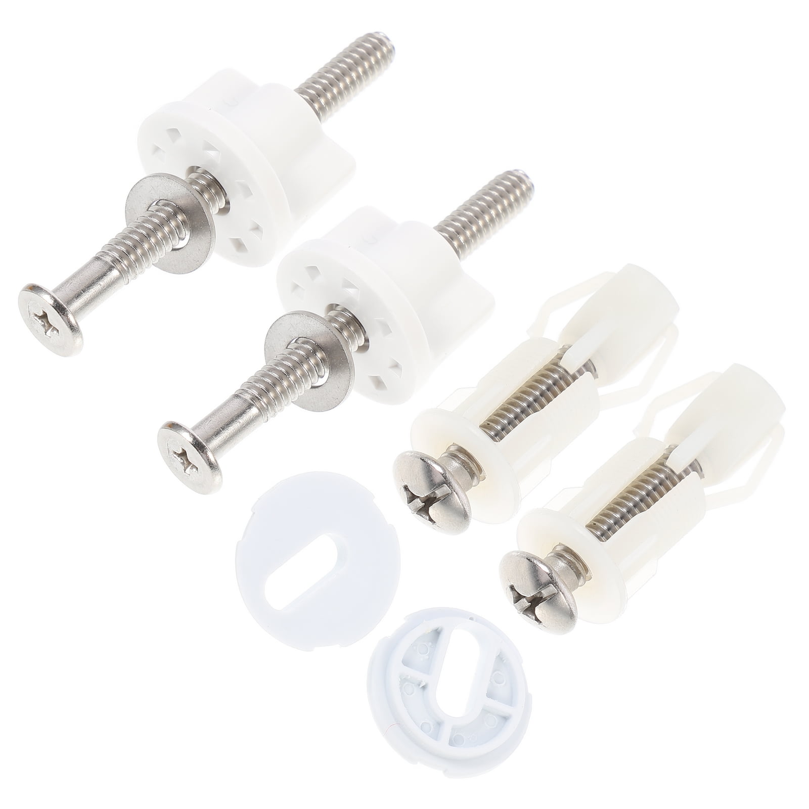 Repair Old Style Toilet Side Button Lid Bolt Seat Kit Hinge Screws ...