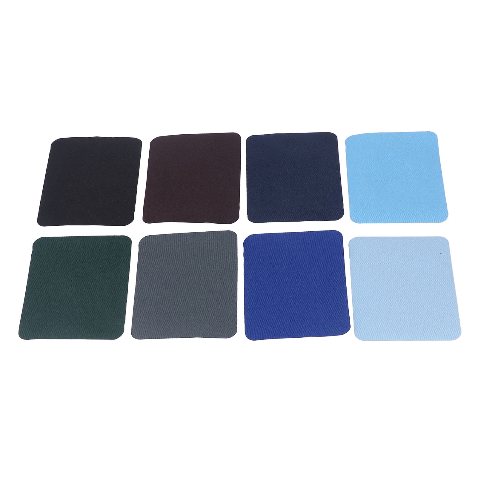 Repair Patches, Rectangular Cloth Patches 8Pcs Various Colors Polyester ...