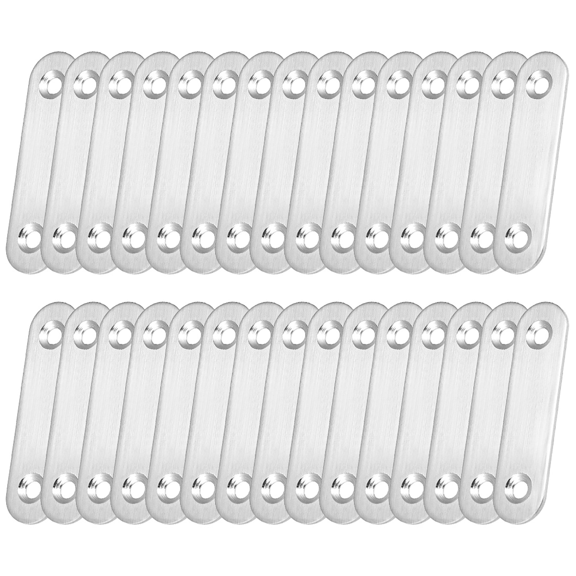 Repair Plates, 60mm x 16mm, Flat Fixing Mending Bracket Connector with ...