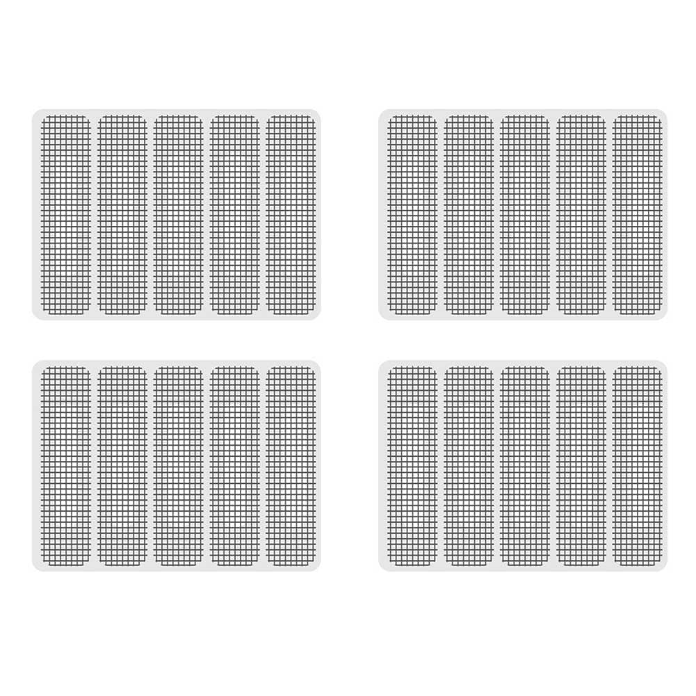Repair Stickers Door Screen Mesh RV Screens Rectangular Repair Patches ...