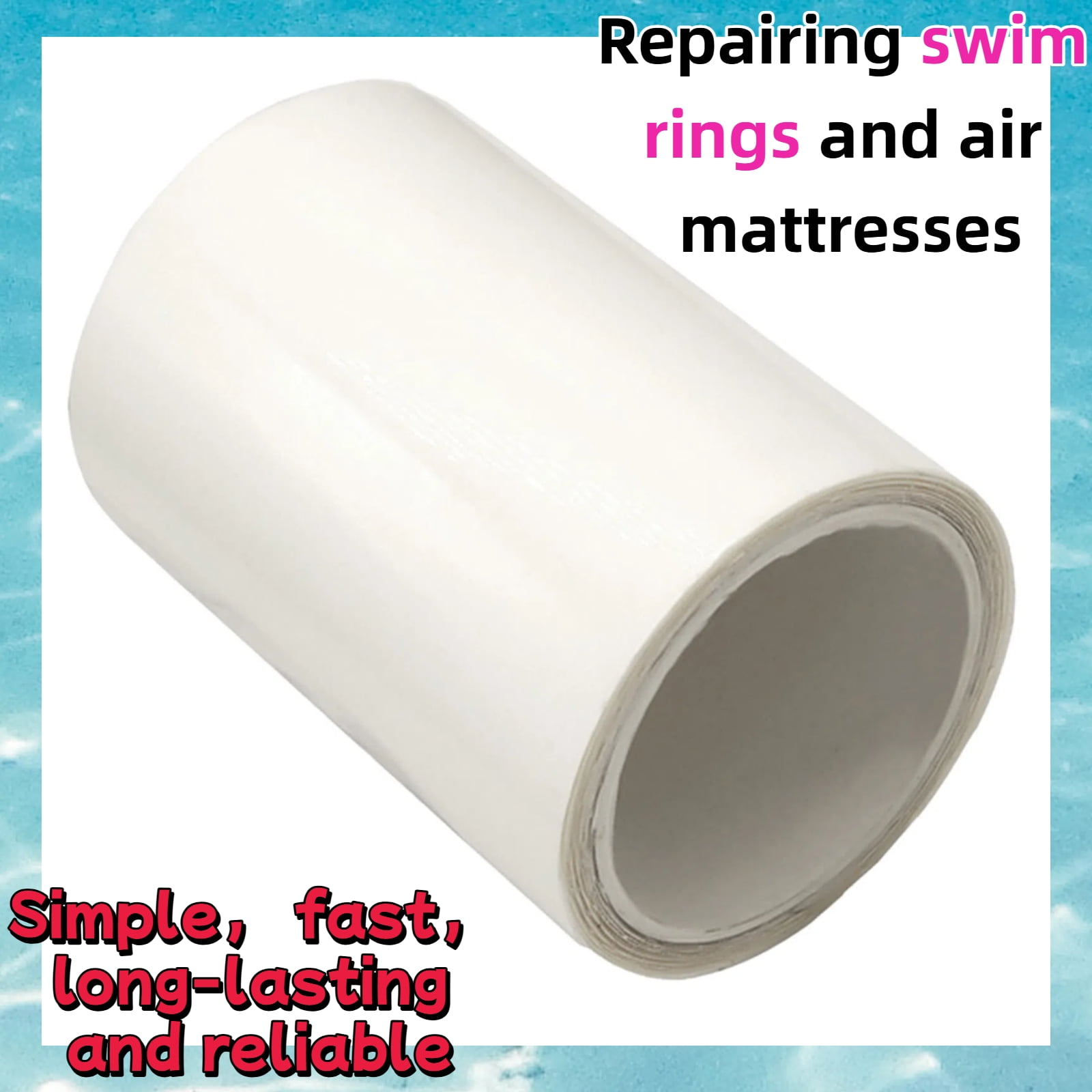Repair Tape for Fabric Boat Covers, Canvas Tents, Inflatable Swimming ...