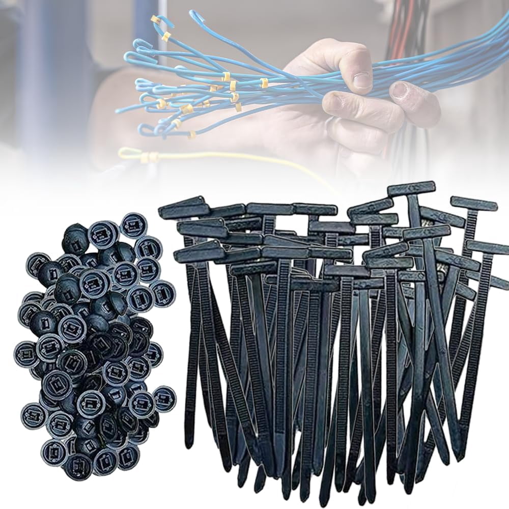 Repairig Nylon Universal Cable Tie Buckle, 2025 New Heavy Duty Self ...