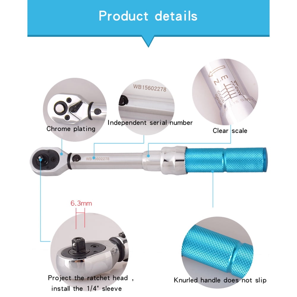 Repairing Tool,Torque Wrench Adjustable Bike Car Torque Adjustable Bike ...