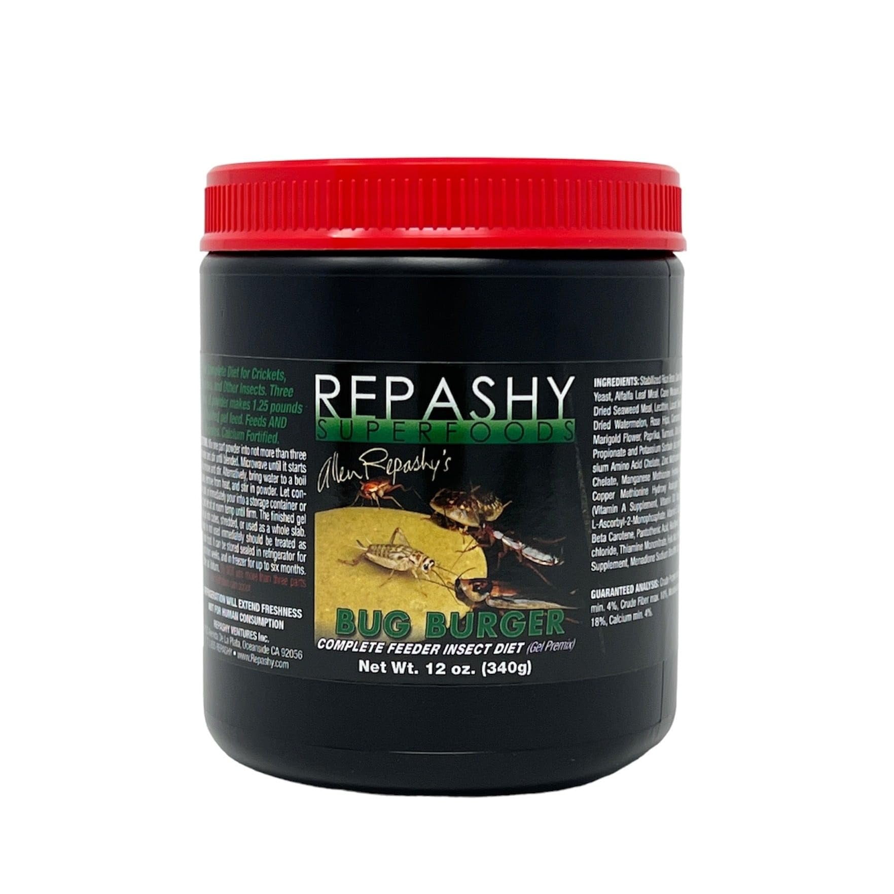 Repashy SuperFoods Bug Burger 12 HYZ01 Oz JAR - Walmart.com