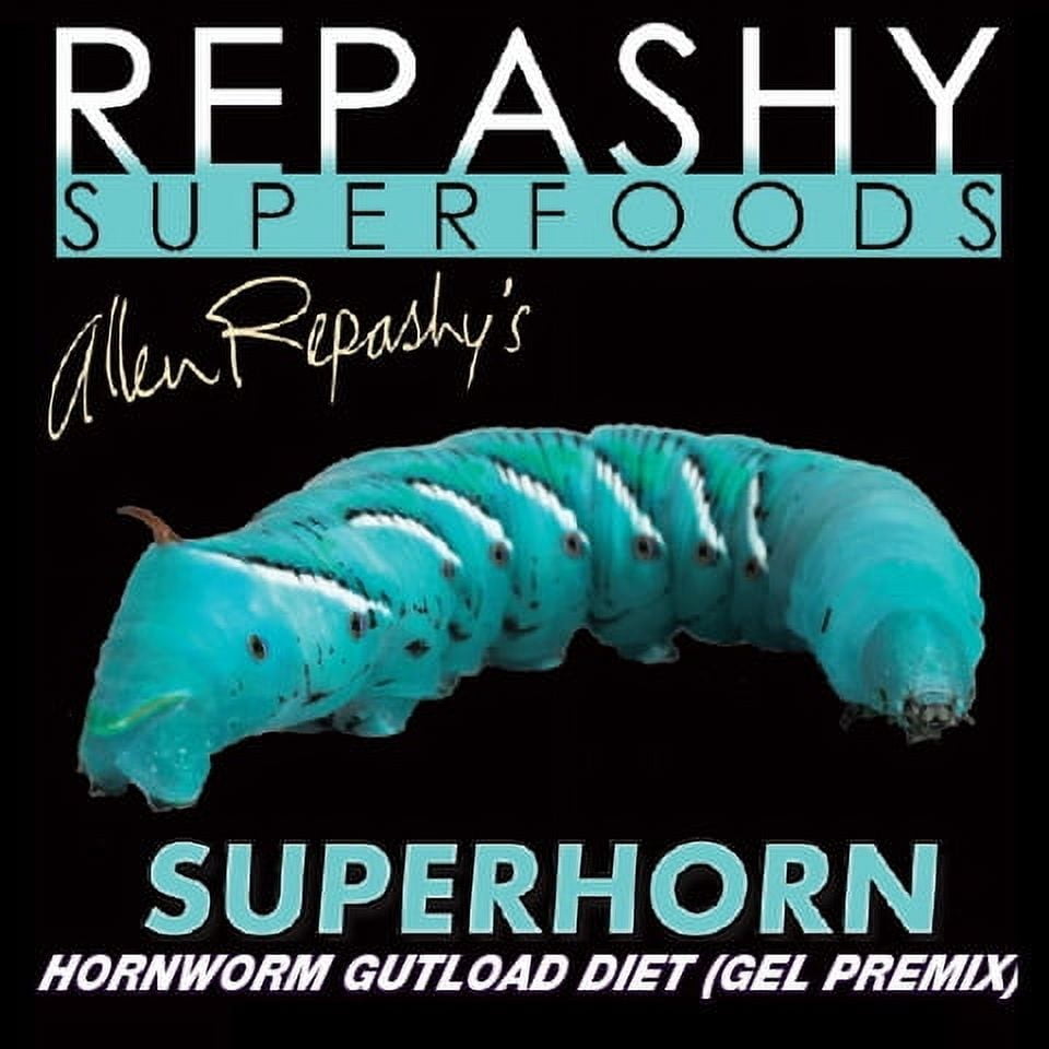 Repashy SuperHorn Hornworm Gutload Diet (70.4 oz, 4.4 lb Jar) FREE ...