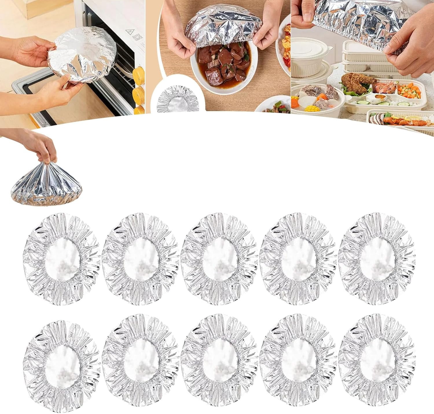 Repeatable Aluminum Foil Film Insulation Cover, 10/20/30/50/100PCS ...