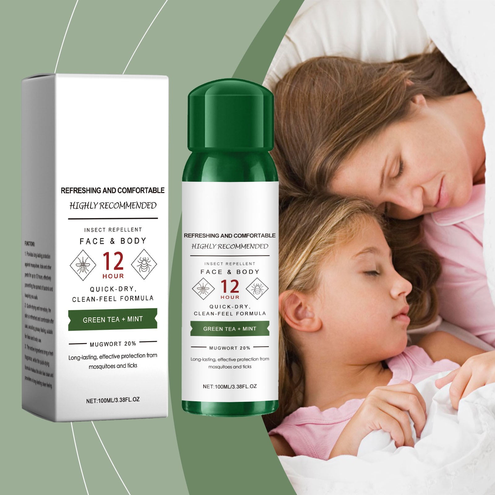 Repel Insect Repellent, Repels Mosquitos, Ticks and Gnats, For Severe ...