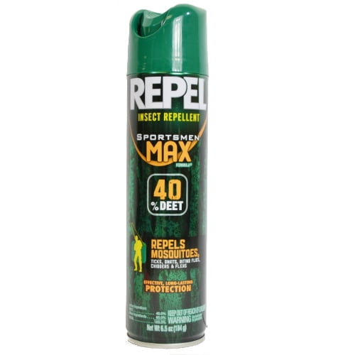 Repel Insect Repellent Sportsmen Max Formula 40% DEET, 6.5-oz - Walmart.com