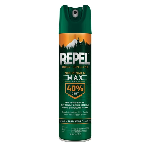 Repel Insect Repellent Sportsmen Max Formula 40% DEET, 6.5-oz - Walmart.com