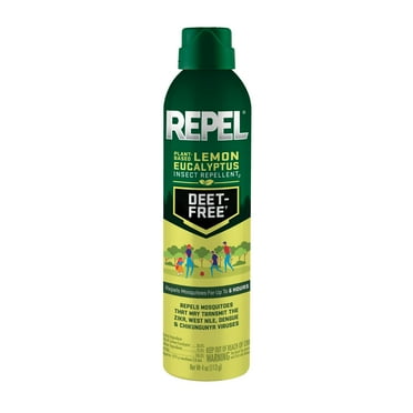(4 pack) Repel Plant-Based Lemon Eucalyptus Insect Repellent, DEET-Free ...