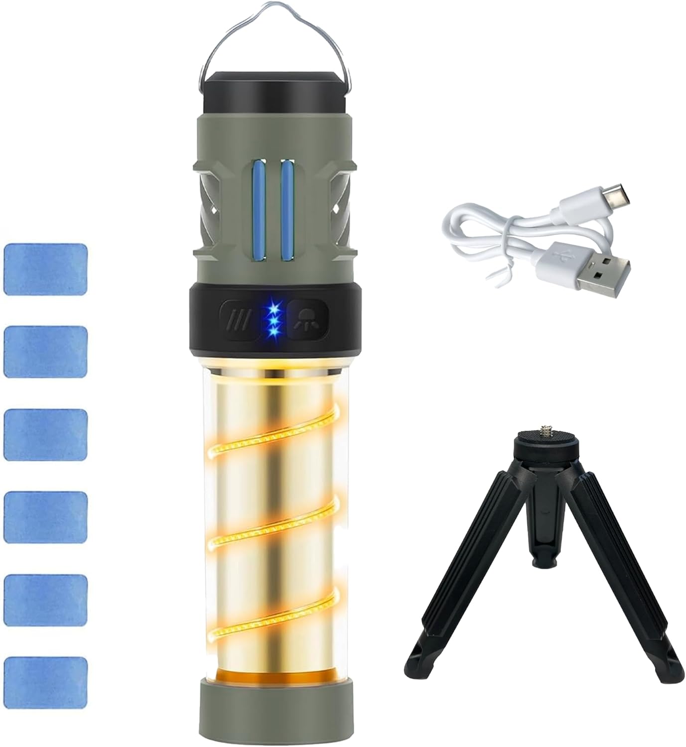 Repel Pro Lamp 3-in-1 Rival Tac Mosquito Repellent Rechargeable ...