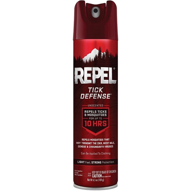 Repel Tick Defense, Aerosol Spray, 6.5-Ounce, Pack of 6 - Walmart.com
