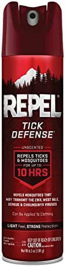 Repel Tick Defense, Repels Ticks & Mosquitos For Up To 10 Hours, Keep ...