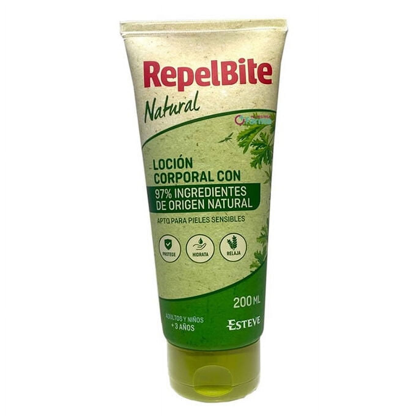 Repelbite Natural Body Lotion, 200ml - Hydrating and Repellent Body ...