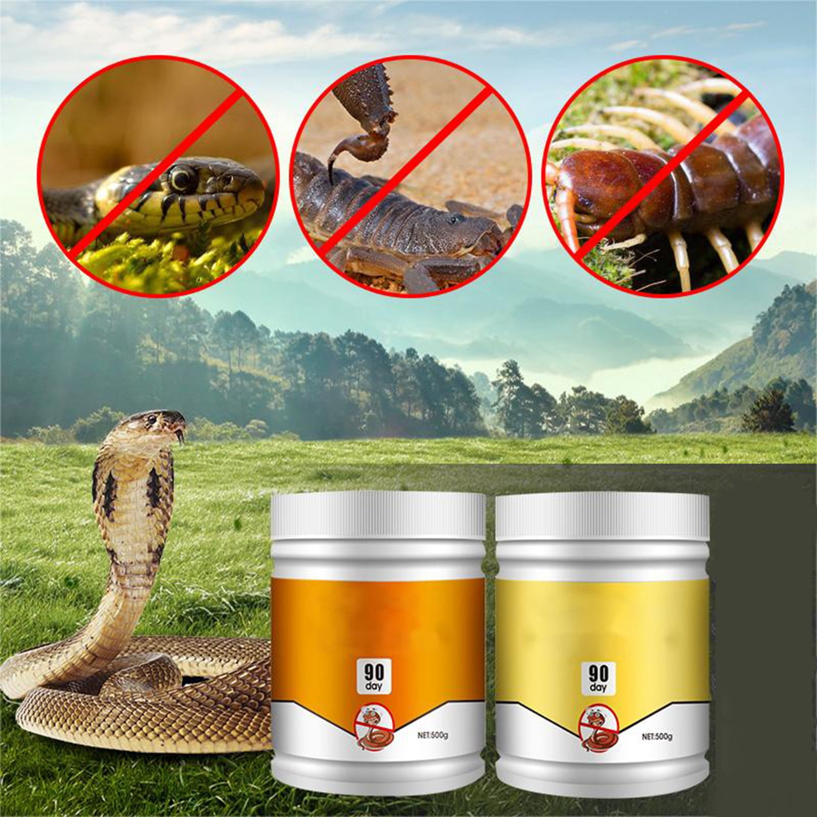 Repels Againts Poisonous and Non-Poisonous Snakes Snake Powder, Snake ...