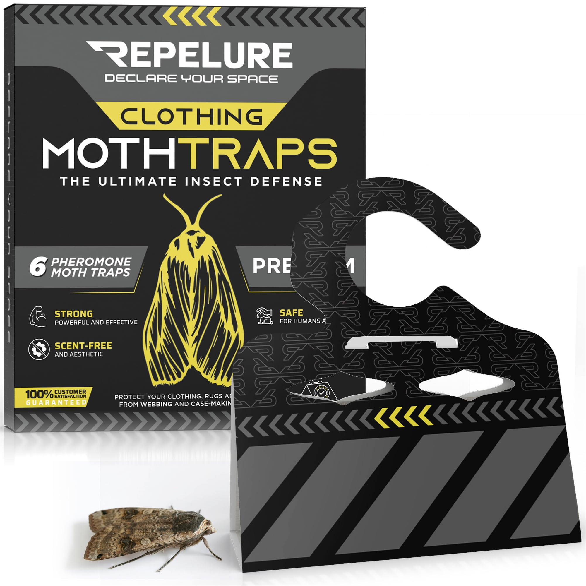 Repelure Premium Moth Traps for Clothes - Moth Traps Pheromones ...