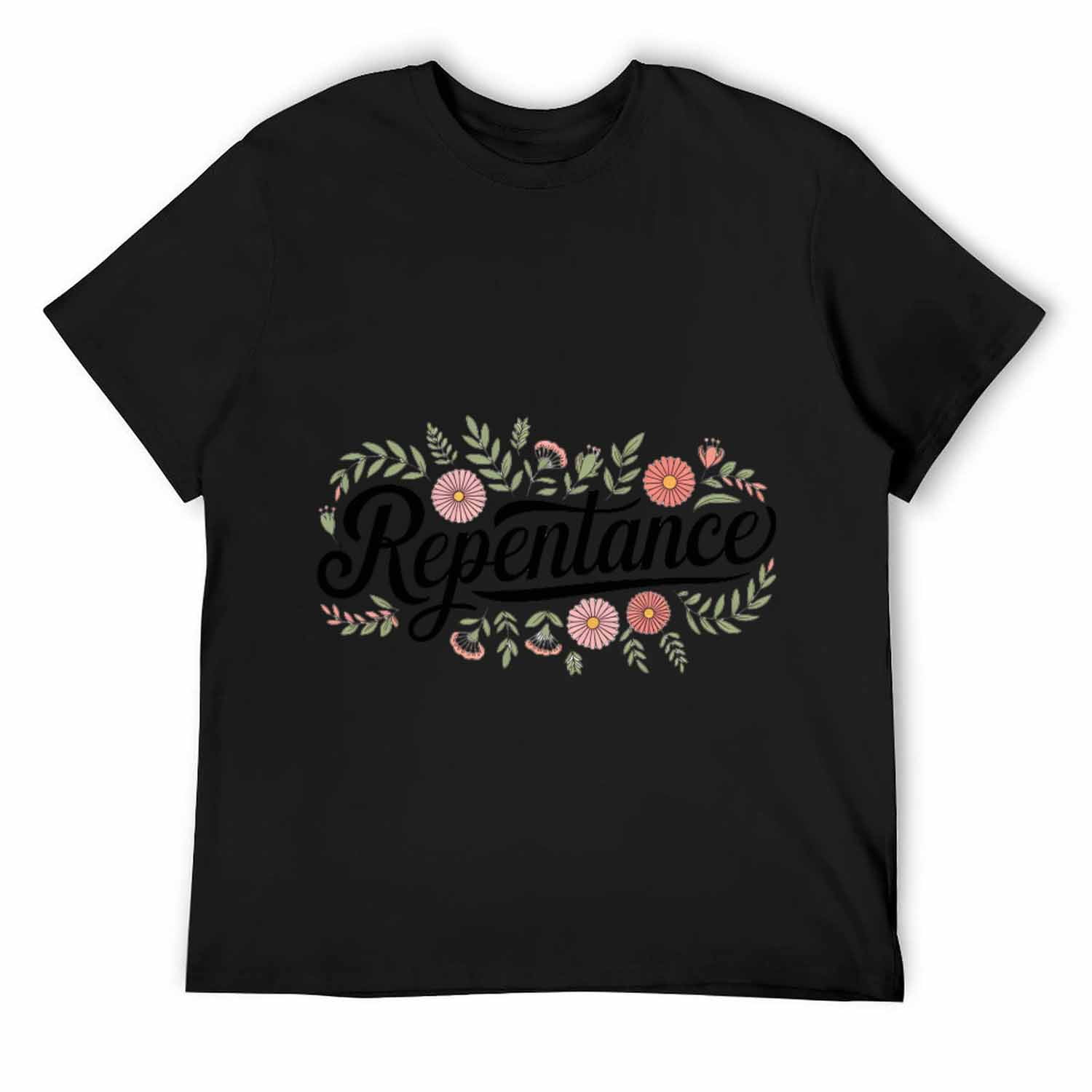 Repentance American Flag Usa Leopard Print Dad T-Shirt - Walmart.com