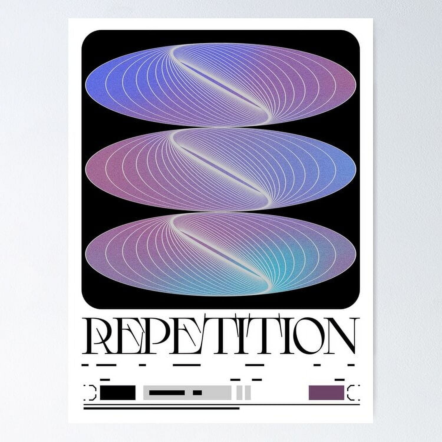 Repetition: The Beauty Of Patterns Poster- Unframed Poster | Wall Art ...