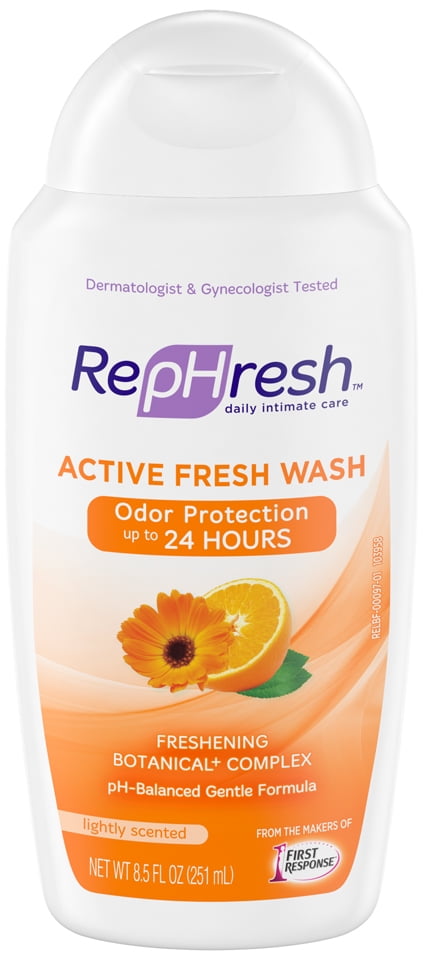 Rephresh Active Fresh Wash Freshening Botanical Complex, Lightly ...