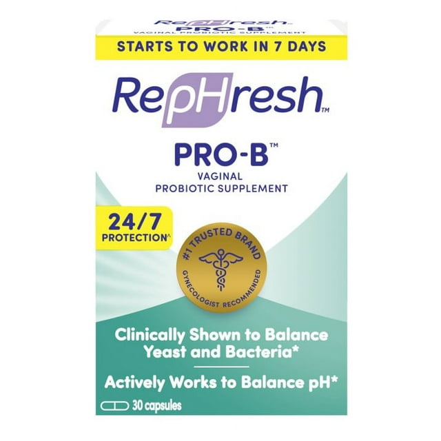 Rephresh Probiotic 30 CT - Walmart.com